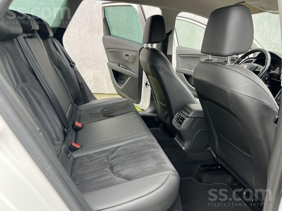 Balts SEAT Leon 2014 Liepāja, ar dzinēja tilpumu 1.60 L un nobraukumu 272 tūkst. km par 6850 €, foto 20 vietnē AUTOMOTO.COM.LV