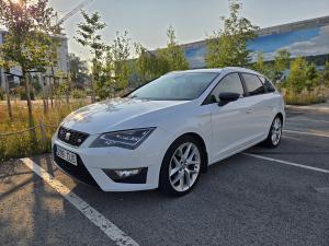 White SEAT Leon 2014 in Tallinn, with an engine capacity of 2.00 L and mileage of 32 thousand km for 5500 €, photo  on AUTOMOTO.COM.LV