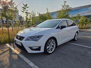 White SEAT Leon 2014 in Tallinn, with an engine capacity of 2.00 L and mileage of 32 thousand km for 5500 €, photo 8 on AUTOMOTO.COM.LV
