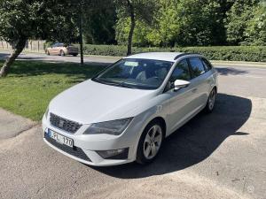 White SEAT Leon 2014 in Kaunas, with an engine capacity of 1.98 L and mileage of 218 thousand km for 5500 €, photo  on AUTOMOTO.COM.LV