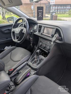 White SEAT Leon 2014 in Panevezys, with an engine capacity of 2.00 L and mileage of 276 thousand km for 7499 €, photo 12 on AUTOMOTO.COM.LV