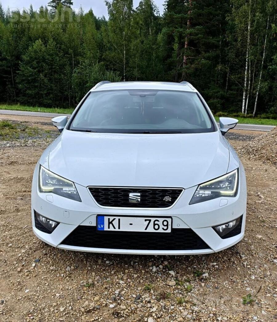 Balts SEAT Leon 2014 Rīga, ar dzinēja tilpumu 2.00 L un nobraukumu 244 tūkst. km par 6850 €, foto 4 vietnē AUTOMOTO.COM.LV