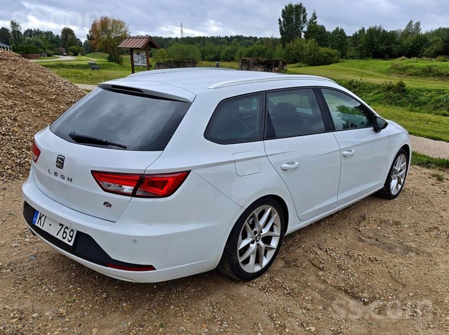 Balts SEAT Leon 2014 Rīga, ar dzinēja tilpumu 2.00 L un nobraukumu 244 tūkst. km par 6850 €, foto 8 vietnē AUTOMOTO.COM.LV