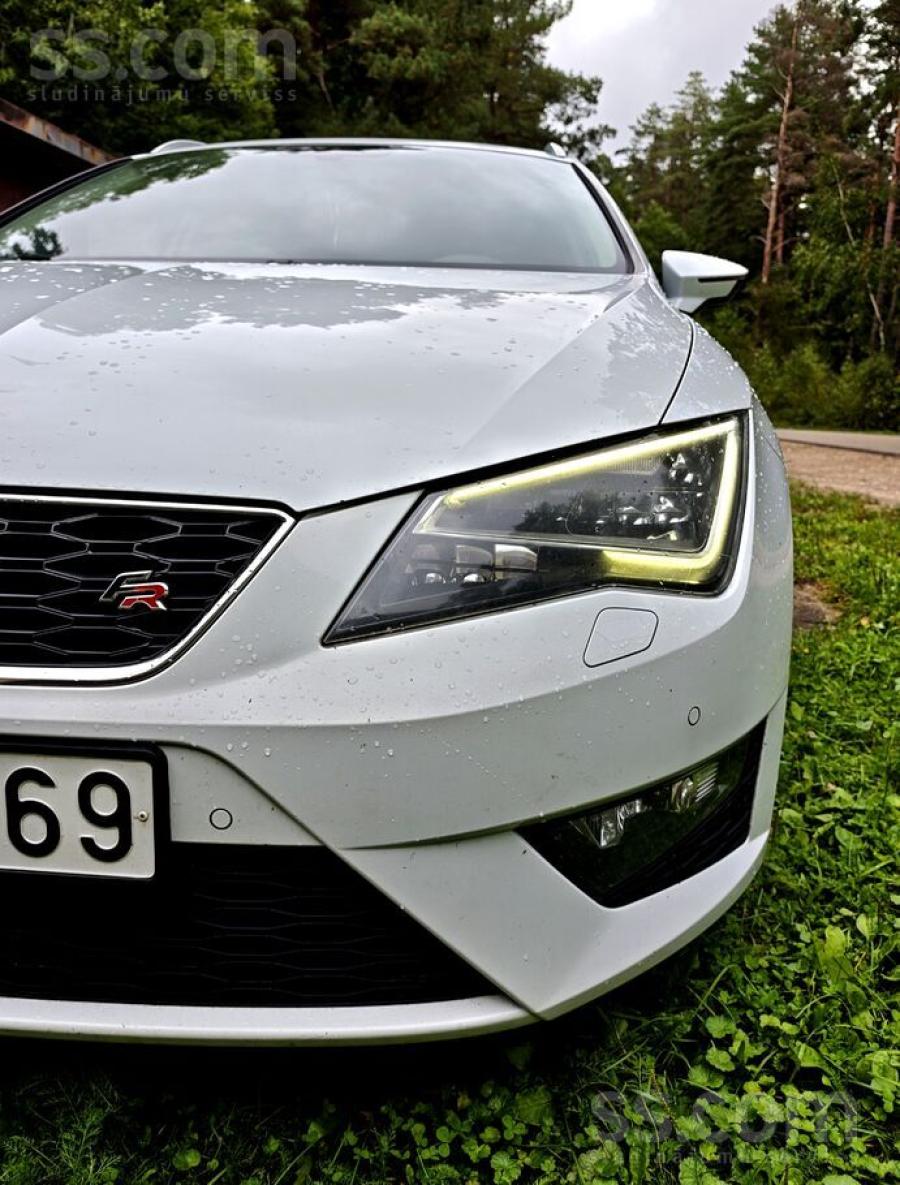 Balts SEAT Leon 2014 Rīga, ar dzinēja tilpumu 2.00 L un nobraukumu 244 tūkst. km par 6850 €, foto 15 vietnē AUTOMOTO.COM.LV