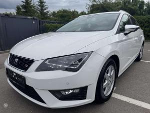 White SEAT Leon 2015 in Vilnius, with an engine capacity of 1.40 L and mileage of 150 thousand km for 7950 €, photo  on AUTOMOTO.COM.LV