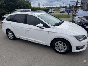 White SEAT Leon 2015 in Vilnius, with an engine capacity of 1.40 L and mileage of 150 thousand km for 7950 €, photo 4 on AUTOMOTO.COM.LV