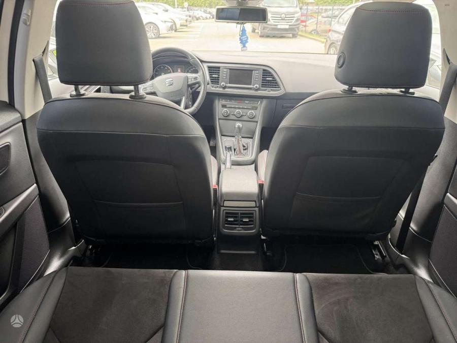 White SEAT Leon 2015 in Vilnius, with an engine capacity of 1.40 L and mileage of 150 thousand km for 7950 €, photo 20 on AUTOMOTO.COM.LV