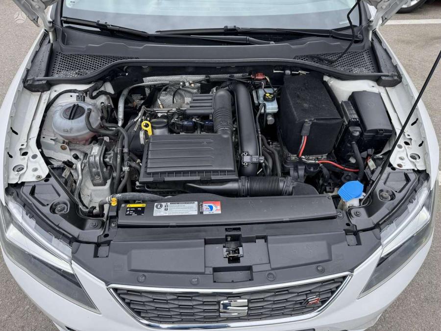 White SEAT Leon 2015 in Vilnius, with an engine capacity of 1.40 L and mileage of 150 thousand km for 7950 €, photo 31 on AUTOMOTO.COM.LV