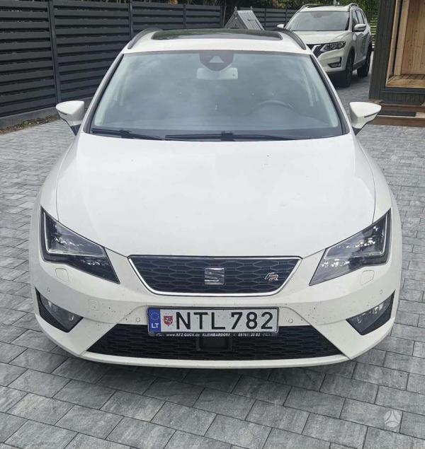 Balts SEAT Leon 2015 Kauņa, ar dzinēja tilpumu 1.97 L un nobraukumu 259 tūkst. km par 7400 €, foto 2 vietnē AUTOMOTO.COM.LV