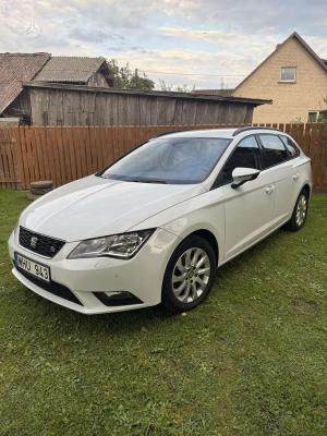 Balts SEAT Leon 2015 Viļņa, ar dzinēja tilpumu 1.20 L un nobraukumu 120 tūkst. km par 6200 €, foto  vietnē AUTOMOTO.COM.LV
