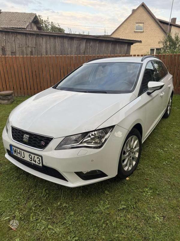 Balts SEAT Leon 2015 Viļņa, ar dzinēja tilpumu 1.20 L un nobraukumu 120 tūkst. km par 6200 €, foto 5 vietnē AUTOMOTO.COM.LV