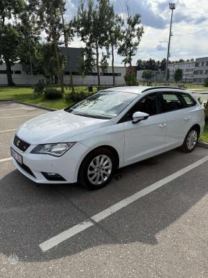 White SEAT Leon 2015 in Vilnius, with an engine capacity of 1.20 L and mileage of 120 thousand km for 6200 €, photo 8 on AUTOMOTO.COM.LV