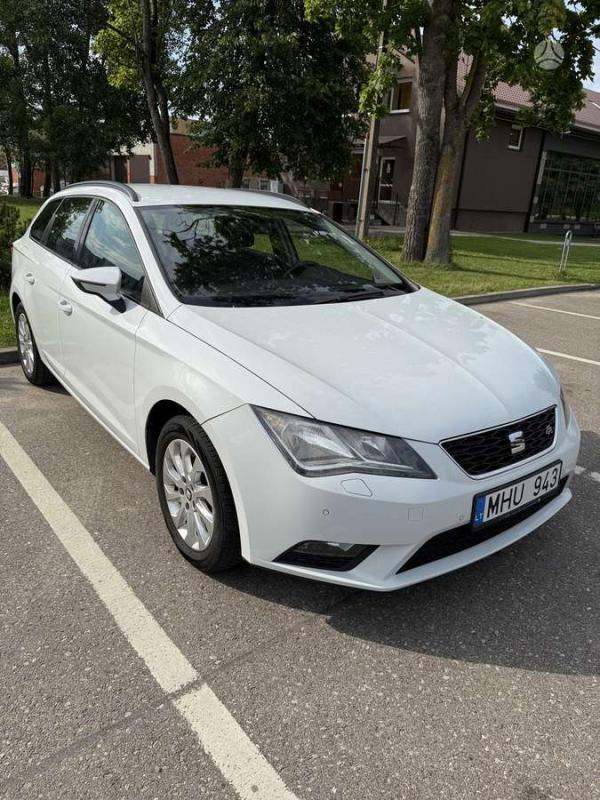 Balts SEAT Leon 2015 Viļņa, ar dzinēja tilpumu 1.20 L un nobraukumu 120 tūkst. km par 6200 €, foto 8 vietnē AUTOMOTO.COM.LV