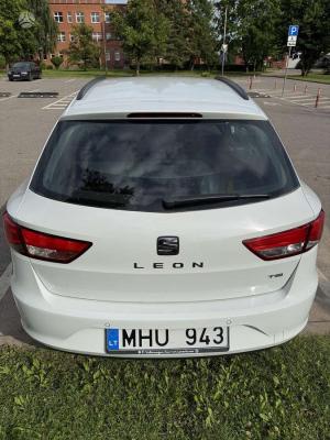 White SEAT Leon 2015 in Vilnius, with an engine capacity of 1.20 L and mileage of 120 thousand km for 6200 €, photo 12 on AUTOMOTO.COM.LV