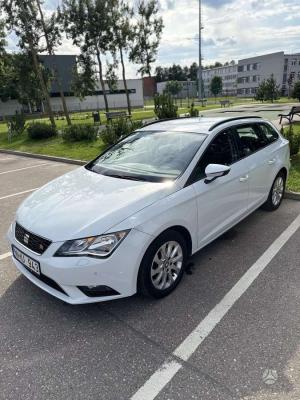 White SEAT Leon 2015 in Vilnius, with an engine capacity of 1.20 L and mileage of 120 thousand km for 6200 €, photo 19 on AUTOMOTO.COM.LV