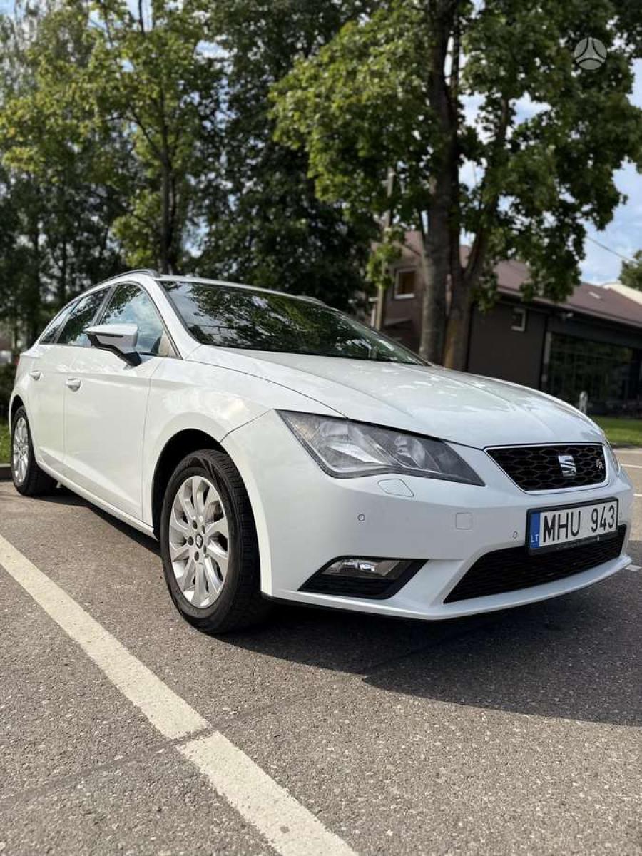 White SEAT Leon 2015 in Vilnius, with an engine capacity of 1.20 L and mileage of 120 thousand km for 6200 €, photo 21 on AUTOMOTO.COM.LV