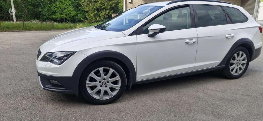 Balts SEAT Leon 2015 Šauļi, ar dzinēja tilpumu 1.60 L un nobraukumu 241 tūkst. km par 7200 €, foto 5 vietnē AUTOMOTO.COM.LV