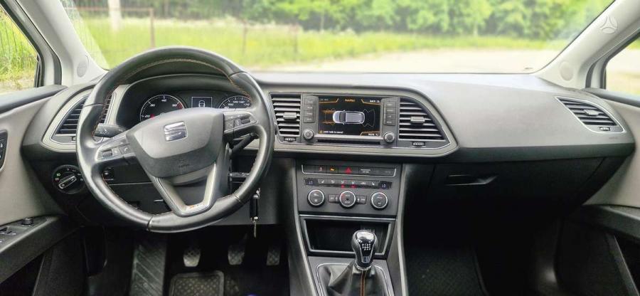Balts SEAT Leon 2015 Šauļi, ar dzinēja tilpumu 1.60 L un nobraukumu 241 tūkst. km par 7200 €, foto 12 vietnē AUTOMOTO.COM.LV