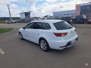 White SEAT Leon 2015 in Taurage, with an engine capacity of 1.97 L and mileage of 240 thousand km for 6950 €, photo 8 on AUTOMOTO.COM.LV
