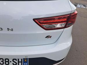 White SEAT Leon 2015 in Taurage, with an engine capacity of 1.97 L and mileage of 240 thousand km for 6950 €, photo 11 on AUTOMOTO.COM.LV