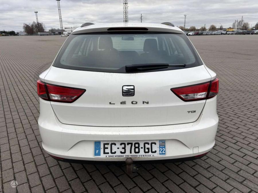 Balts SEAT Leon 2016 Marijampole, ar dzinēja tilpumu 1.60 L un nobraukumu 260 tūkst. km par 5350 €, foto 6 vietnē AUTOMOTO.COM.LV