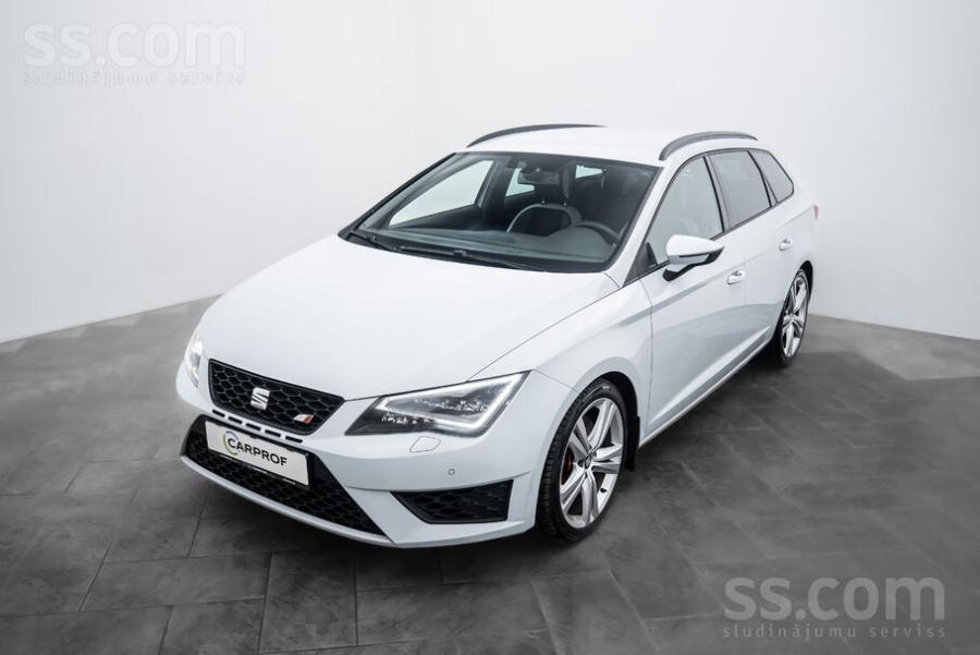 White SEAT Leon 2016 in Tallinn, with an engine capacity of 2.00 L and mileage of 180 thousand km for 11999 €, photo 1 on AUTOMOTO.COM.LV