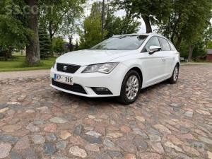 White SEAT Leon 2016 in Jelgava, with an engine capacity of 1.60 L and mileage of 0 thousand km for 5990 €, photo  on AUTOMOTO.COM.LV