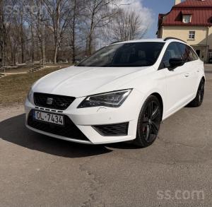 Белый Сеат Леон 2016 в Рига, объемом двигателя 2.00 л и пробегом 218 тыс. км за 11600 €, фото 4 на AUTOMOTO.COM.LV