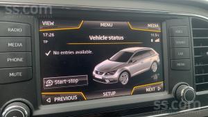 Balts SEAT Leon 2016 Tukums, ar dzinēja tilpumu 1.60 L un nobraukumu 195 tūkst. km par 10599 €, foto 14 vietnē AUTOMOTO.COM.LV
