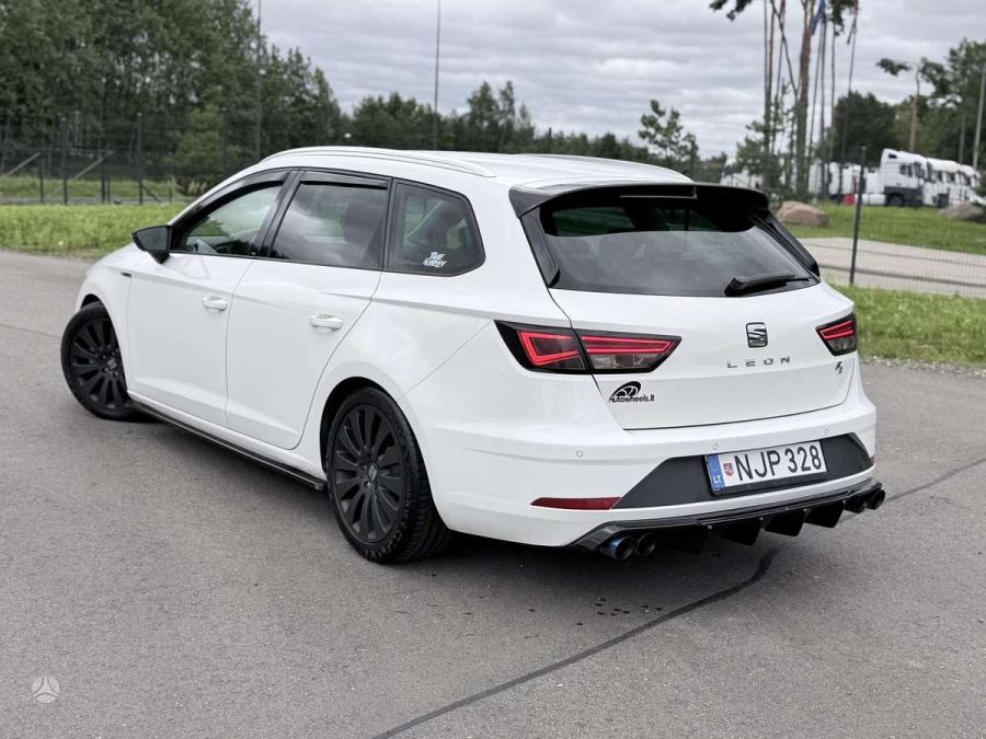 Balts SEAT Leon 2016 Viļņa, ar dzinēja tilpumu 1.80 L un nobraukumu 230 tūkst. km par 6999 €, foto 5 vietnē AUTOMOTO.COM.LV