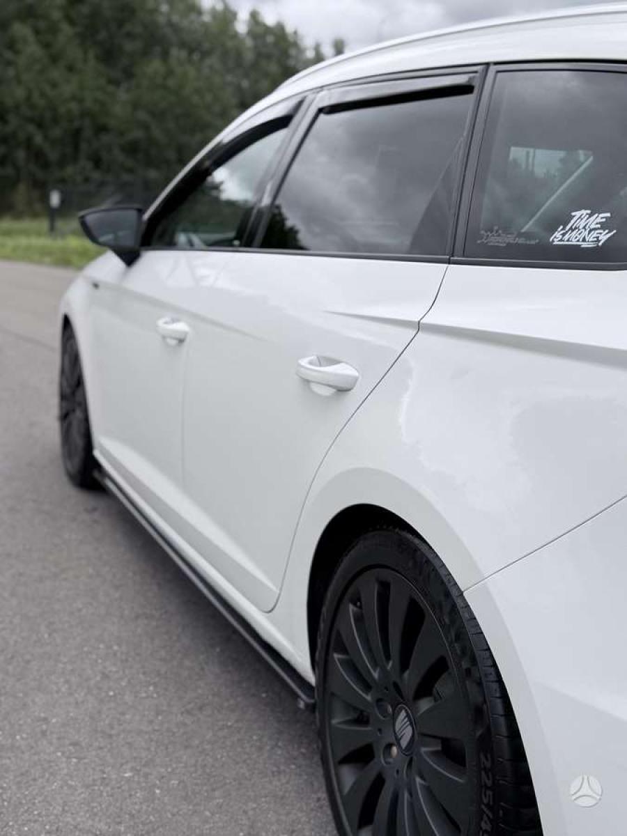Balts SEAT Leon 2016 Viļņa, ar dzinēja tilpumu 1.80 L un nobraukumu 230 tūkst. km par 6999 €, foto 7 vietnē AUTOMOTO.COM.LV