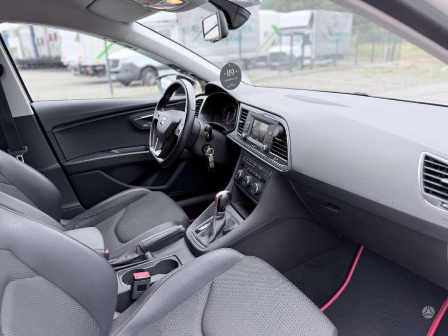 Balts SEAT Leon 2016 Viļņa, ar dzinēja tilpumu 1.80 L un nobraukumu 230 tūkst. km par 6999 €, foto 16 vietnē AUTOMOTO.COM.LV