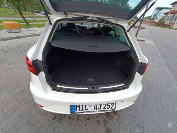 Balts SEAT Leon 2017 Kauņa, ar dzinēja tilpumu 2.00 L un nobraukumu 268 tūkst. km par 7300 €, foto 9 vietnē AUTOMOTO.COM.LV