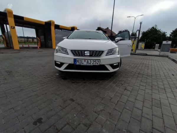 Balts SEAT Leon 2017 Kauņa, ar dzinēja tilpumu 2.00 L un nobraukumu 268 tūkst. km par 7300 €, foto 11 vietnē AUTOMOTO.COM.LV