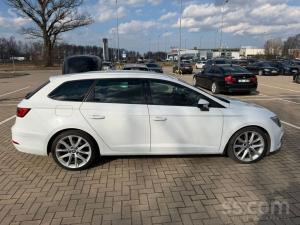 White SEAT Leon 2018 in Riga, with an engine capacity of 2.00 L and mileage of 172 thousand km for 8500 €, photo 3 on AUTOMOTO.COM.LV