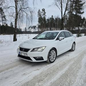 Balts SEAT Leon 2018 Rīga, ar dzinēja tilpumu 1.50 L un nobraukumu 251 tūkst. km par 9450 €, foto  vietnē AUTOMOTO.COM.LV