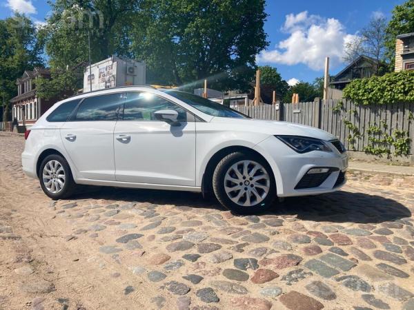 Balts SEAT Leon 2018 Rīga, ar dzinēja tilpumu 2.00 L un nobraukumu 132 tūkst. km par 17250 €, foto 3 vietnē AUTOMOTO.COM.LV