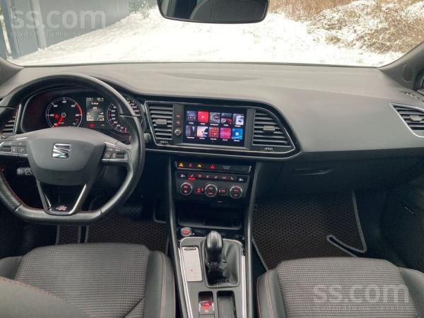 Balts SEAT Leon 2018 Rīga, ar dzinēja tilpumu 2.00 L un nobraukumu 132 tūkst. km par 17250 €, foto 7 vietnē AUTOMOTO.COM.LV