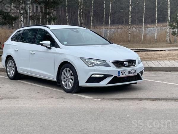 Белый Сеат Леон 2018 в Рига, объемом двигателя 2.00 л и пробегом 132 тыс. км за 17250 €, фото 4 на AUTOMOTO.COM.LV
