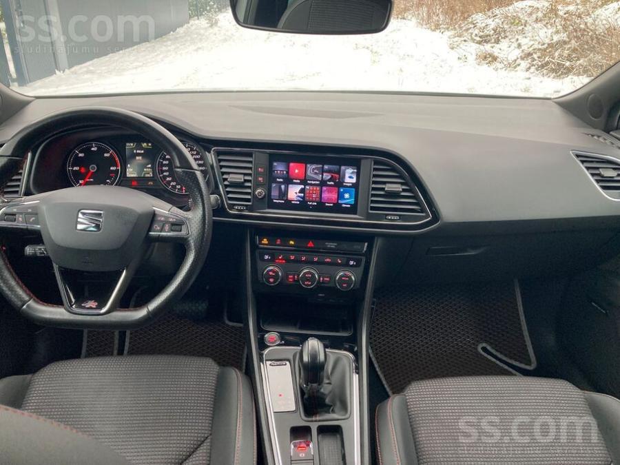 Balts SEAT Leon 2018 Rīga, ar dzinēja tilpumu 2.00 L un nobraukumu 132 tūkst. km par 17250 €, foto 8 vietnē AUTOMOTO.COM.LV