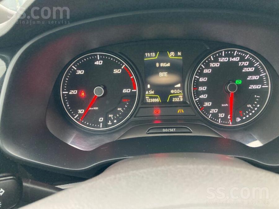 Balts SEAT Leon 2018 Rīga, ar dzinēja tilpumu 2.00 L un nobraukumu 132 tūkst. km par 17250 €, foto 12 vietnē AUTOMOTO.COM.LV