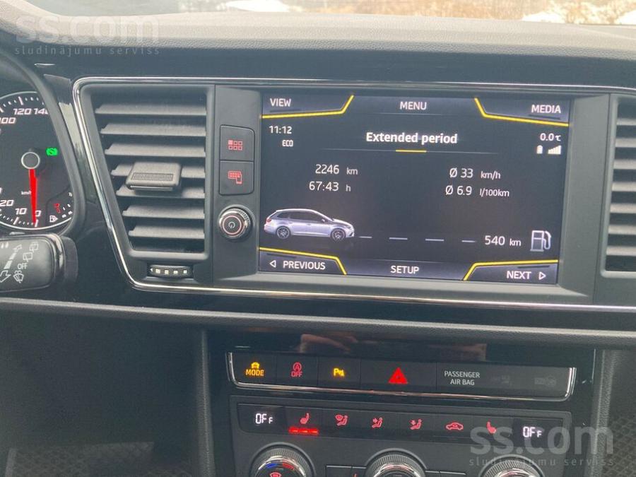 Balts SEAT Leon 2018 Rīga, ar dzinēja tilpumu 2.00 L un nobraukumu 132 tūkst. km par 17250 €, foto 25 vietnē AUTOMOTO.COM.LV