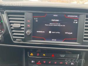 Balts SEAT Leon 2018 Rīga, ar dzinēja tilpumu 2.00 L un nobraukumu 132 tūkst. km par 17250 €, foto 26 vietnē AUTOMOTO.COM.LV
