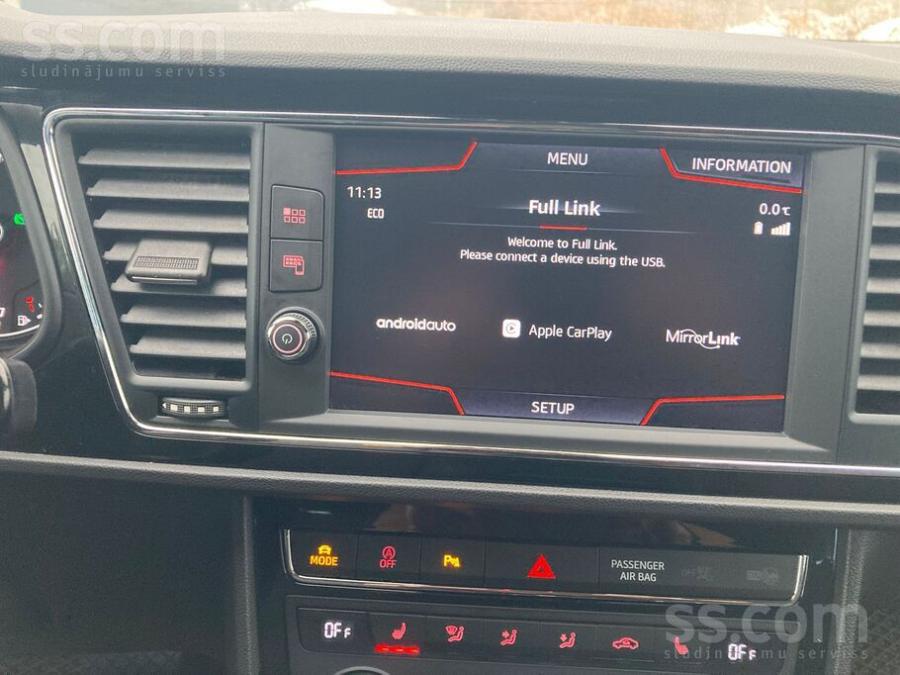Balts SEAT Leon 2018 Rīga, ar dzinēja tilpumu 2.00 L un nobraukumu 132 tūkst. km par 17250 €, foto 26 vietnē AUTOMOTO.COM.LV