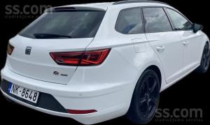 Balts SEAT Leon 2018 Rīga, ar dzinēja tilpumu 2.00 L un nobraukumu 132 tūkst. km par 17250 €, foto 27 vietnē AUTOMOTO.COM.LV