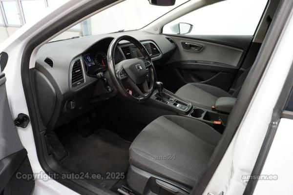 White SEAT Leon 2019 in Tartu, with an engine capacity of 1.50 L and mileage of 165 thousand km for 8990 €, photo 11 on AUTOMOTO.COM.LV
