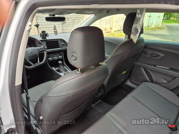 White SEAT Leon 2019 in Tallinn, with an engine capacity of 2.00 L and mileage of 40 thousand km for 16000 €, photo 8 on AUTOMOTO.COM.LV