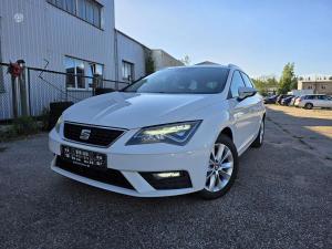Balts SEAT Leon 2019 Utena, ar dzinēja tilpumu 1.60 L un nobraukumu 350 tūkst. km par 6999 €, foto  vietnē AUTOMOTO.COM.LV