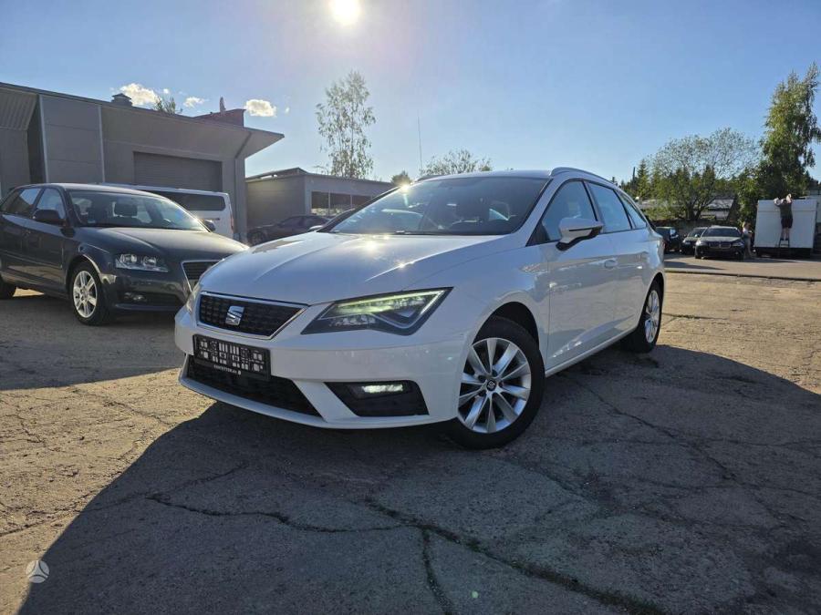 Белый Сеат Леон 2019 в Утена, объемом двигателя 1.60 л и пробегом 350 тыс. км за 6999 €, фото 12 на AUTOMOTO.COM.LV