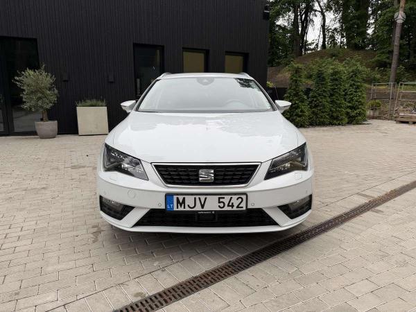 Balts SEAT Leon 2019 Kauņa, ar dzinēja tilpumu 1.60 L un nobraukumu 167 tūkst. km par 10400 €, foto 3 vietnē AUTOMOTO.COM.LV